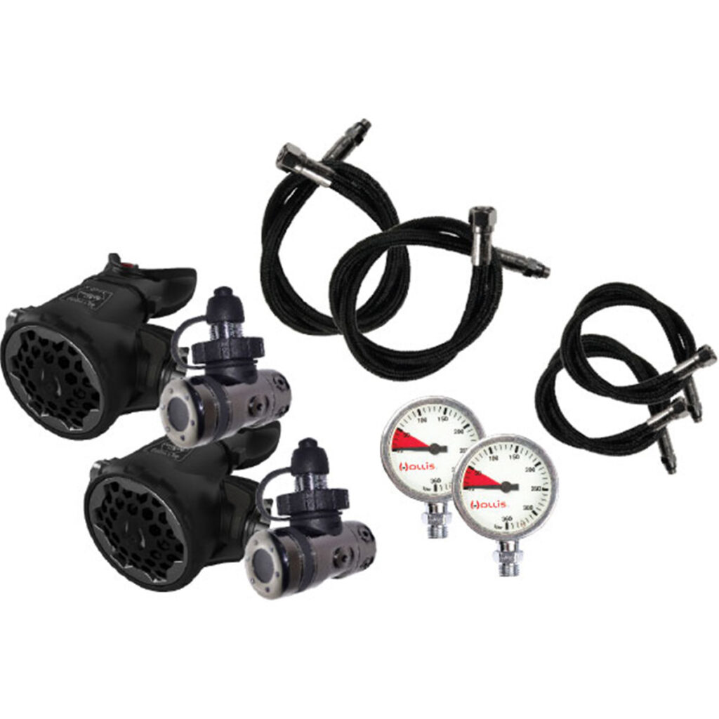 Sidemount Regulator Package - Hollis