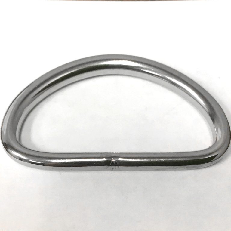 2" D-RING STAINLESS, LOW PROFILE - Hollis
